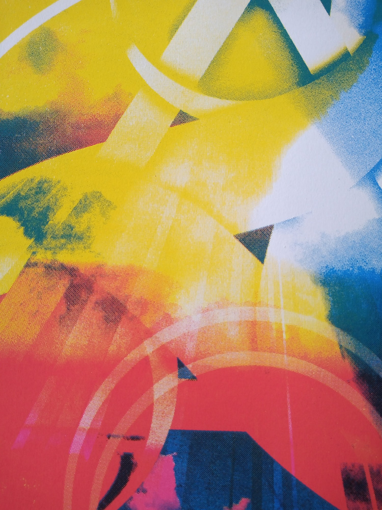 "Solar Trinity" limited edition screenprint by 57 Design - atomgallery ...