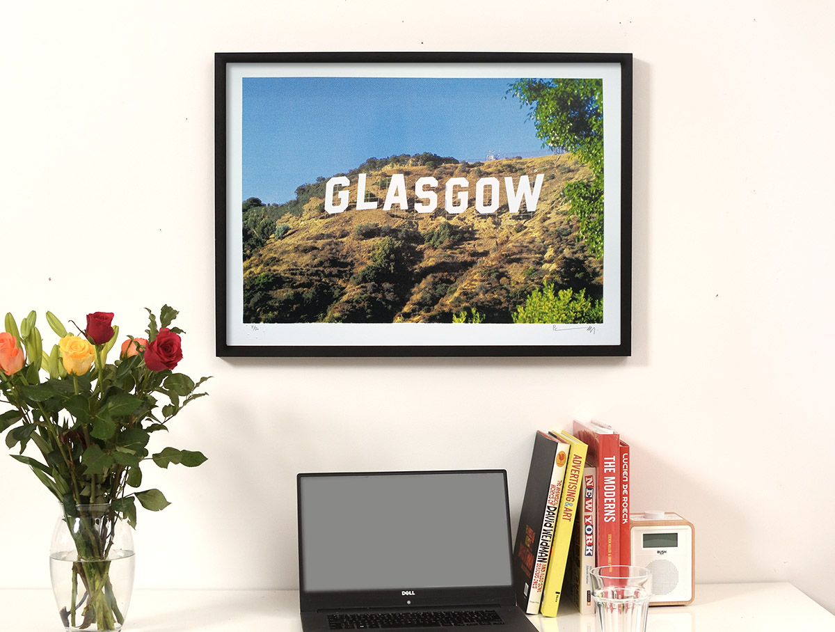 "Glasgowood" limited edition screenprint by Richard Pendry ...