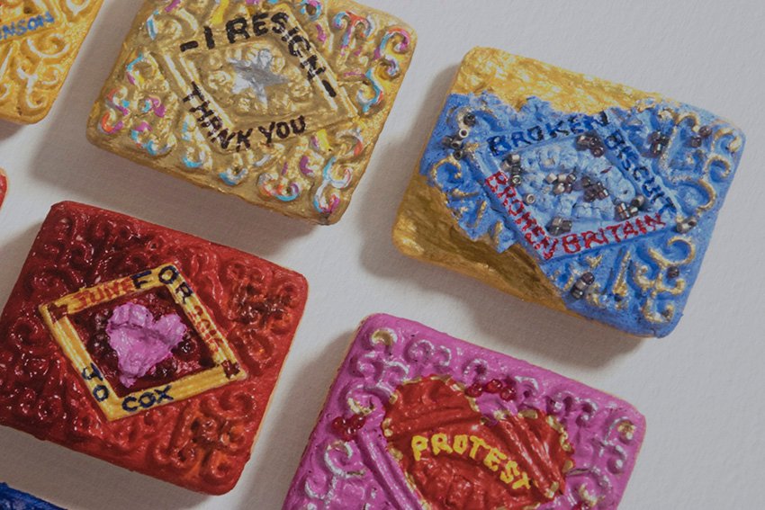 "Protest Biscuits" limited edition print by Sian Pattenden ...