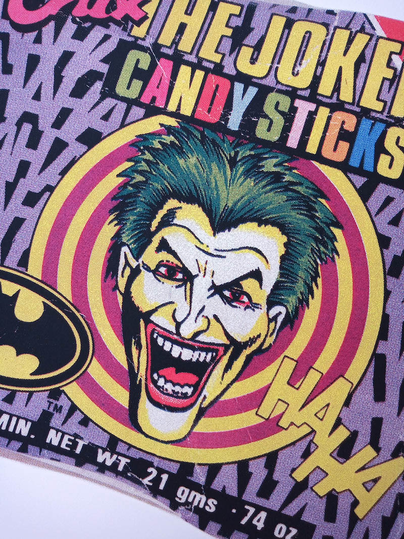 "Joker Candy Sticks" limited edition screenprint by Trash Prints ...